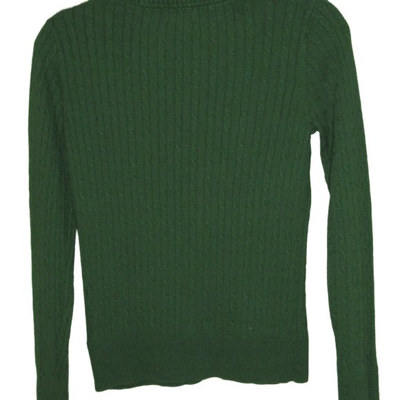 Merona | Sweaters | Merona Whisper Of Green Whimsical Cableknit Sweater ...